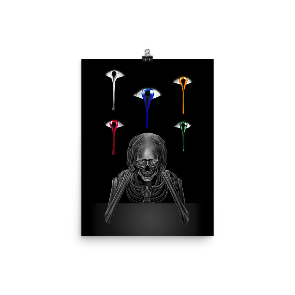 Watching Me Poster Print – Chris Jacoub Art