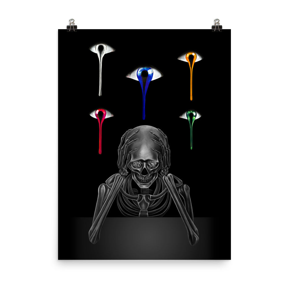 Watching Me Poster Print – Chris Jacoub Art