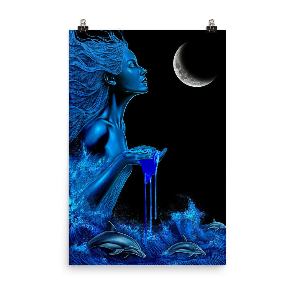 Water Element Poster Print – Chris Jacoub Art