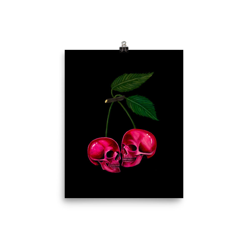 Skull Cherries – Chris Jacoub Art